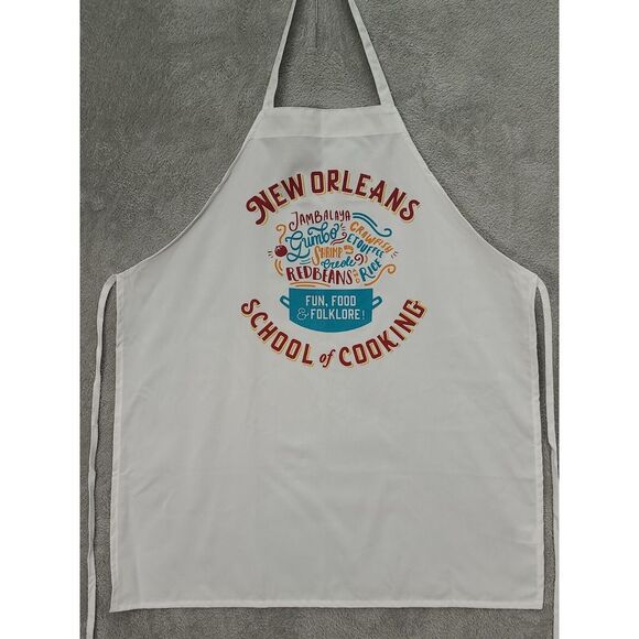 Kitchen | New Orleans School Of Cooking Apron Jambalaya Gumbo Creole ...